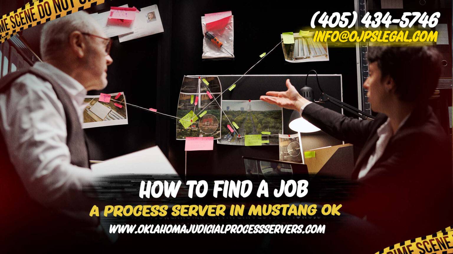 How to Find a Job as a Process Server in Mustang - Process Server and ...